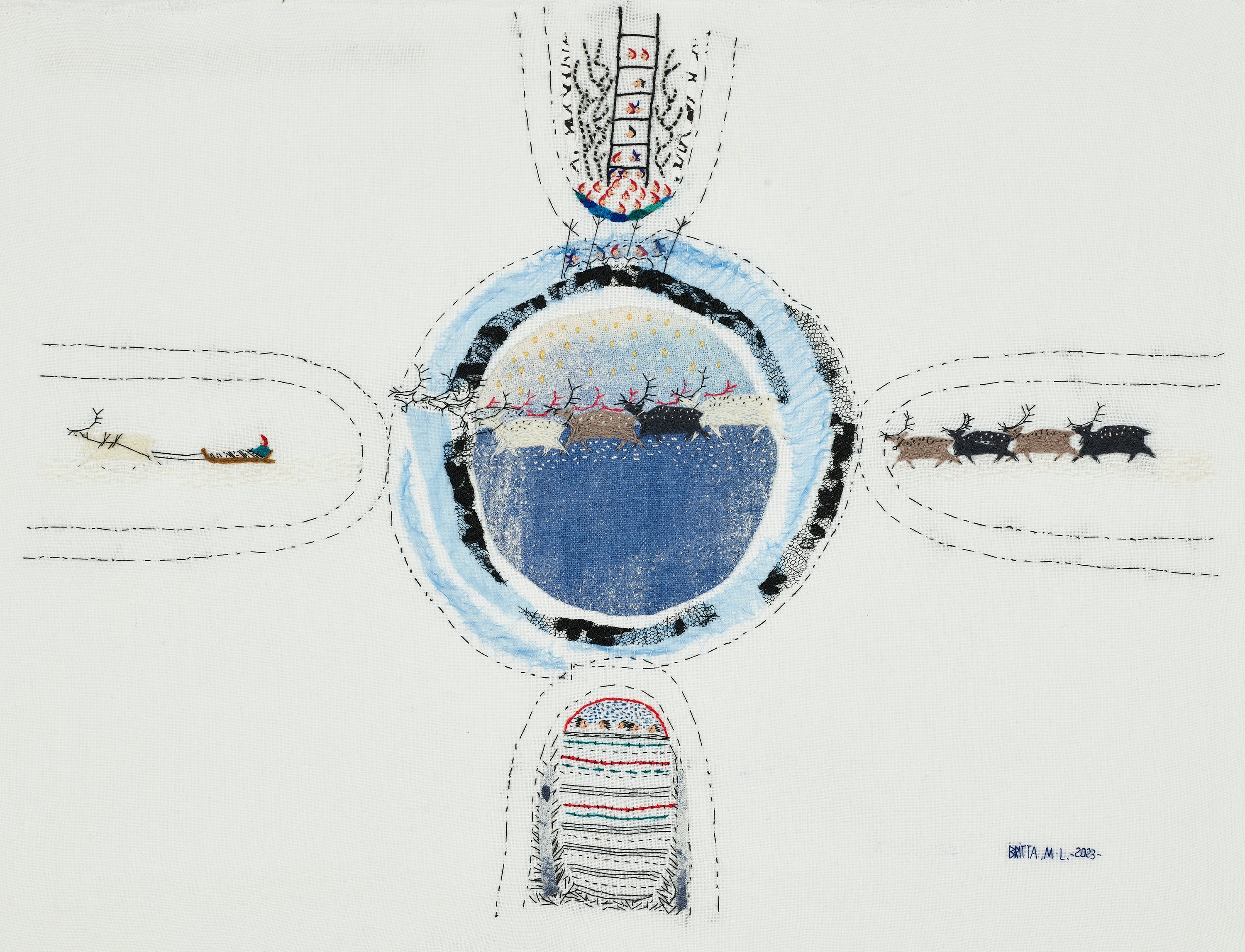 Britta Marakatt-Labba – Galleri Helle Knudsen