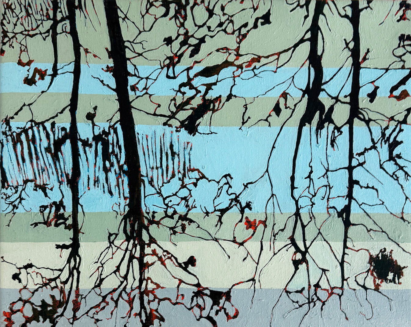 Joseph Davey - The water so still, the reflections had such amplified ...